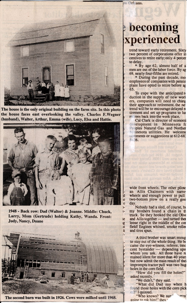Todd County Historical Society » Blog Archive » Larry L. and Lavonne A ...