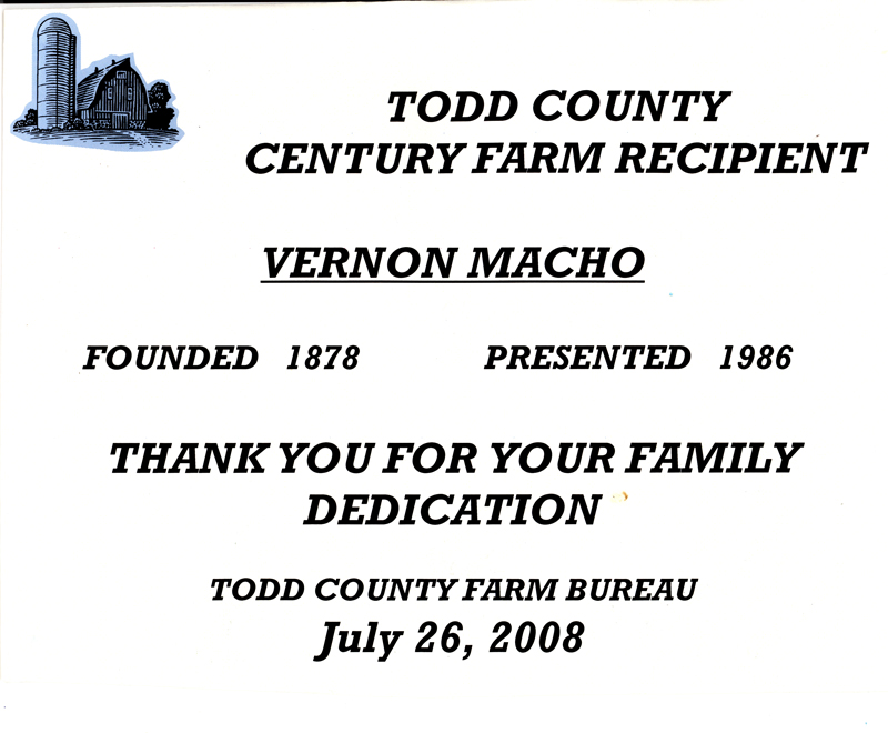 Todd County Historical Society » Blog Archive » Vernon and Lorraine ...