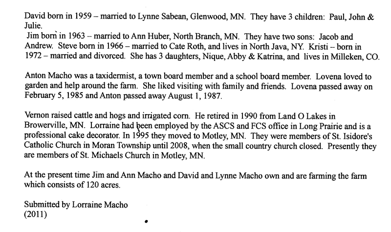 Todd County Historical Society » Blog Archive » Vernon and Lorraine ...