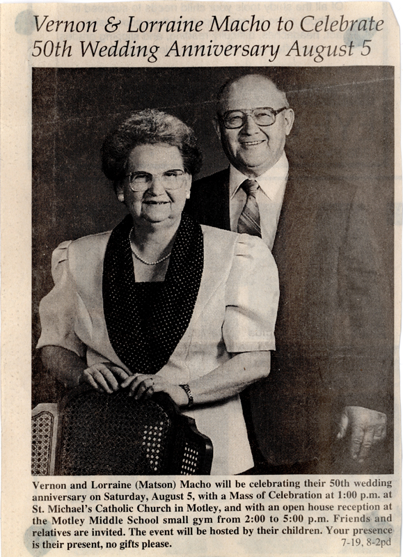Todd County Historical Society » Blog Archive » Vernon and Lorraine ...
